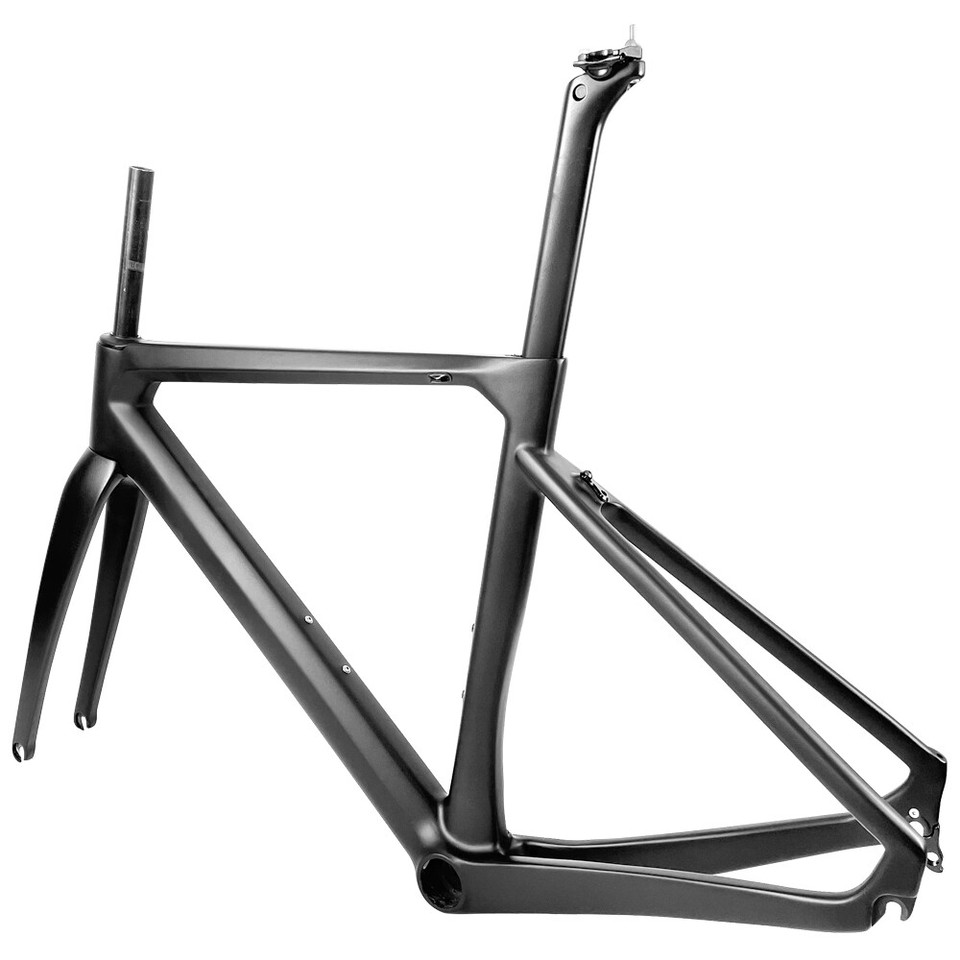 AIRWOLF Full Carbon Fiber Road Bike Frame 700*28c Aerodynamic Bicycle ...