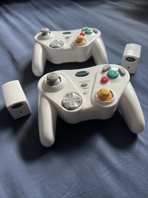 Gamecube Compatible Wireless Controllers - Pair With Connectors ...