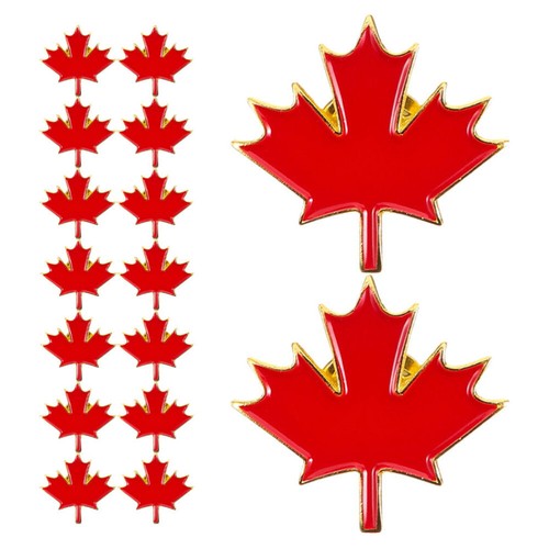 25 Pcs Maple Leaf Badge Miss Clothes Jewelry Accessory Clothing ...