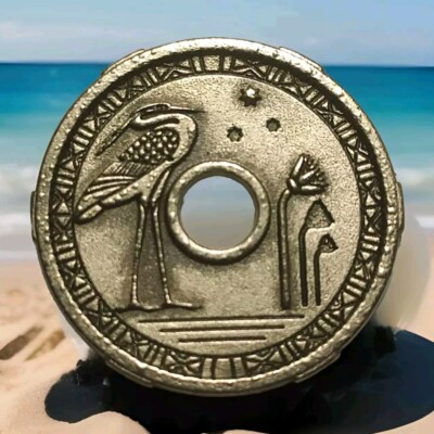 Stork.Heron.Coin token.Rare!Talisman аnd а symbol of harmony in the ...