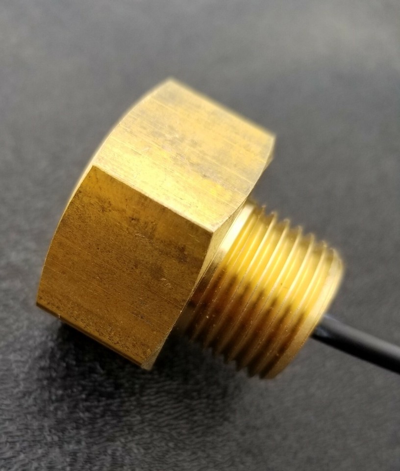 SUPER GREEN GARBOARD 1200 Lumens LED Boat Drain Plug Light 1/2" NPT ...