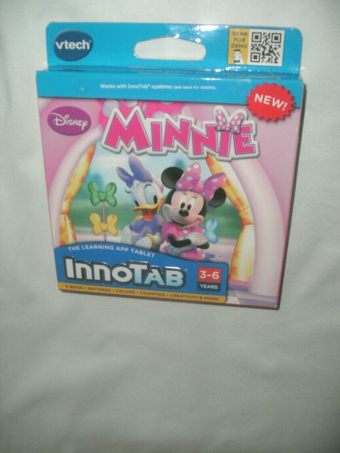 VTech InnoTab 2 2s 3 3s Learning Game Cartridge Disney Minnie Mouse for ...
