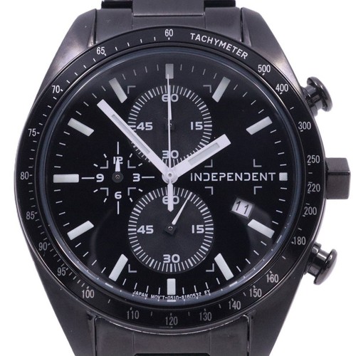 Citizen Independent Timeless Line Chronograph Quartz Men'S Watch Black ...