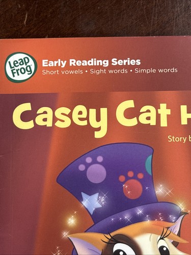 Leapfrog Casey Cat Has a Hat (Short a) Consonants & Short Vowels Sight ...