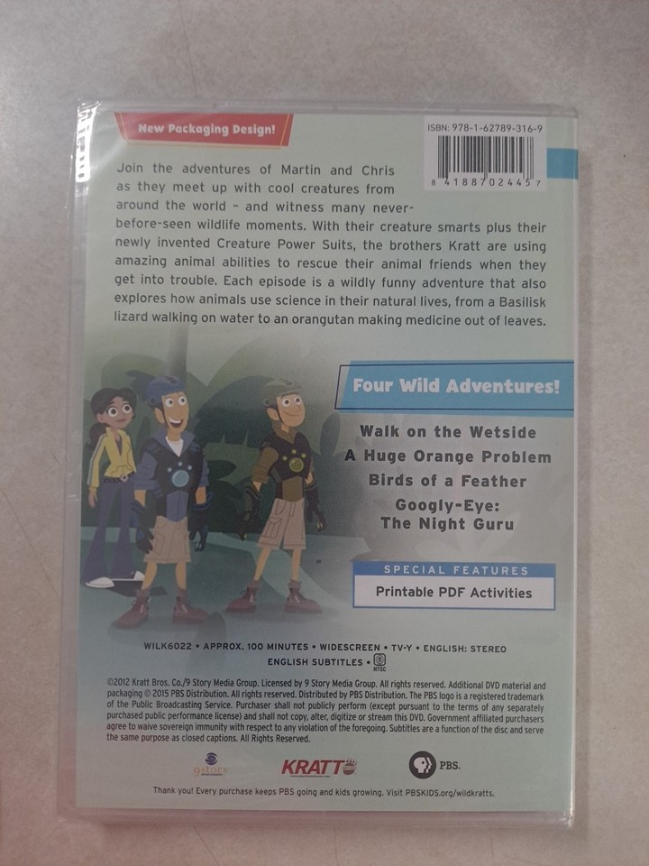 Wild Kratts: Jungle Animals (Hero) (Universal) [New DVD] 841887024457| eBay