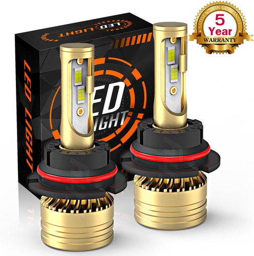 HB5/9007 LED Headlights 11000LM LED Light Bulbs Kit High Low Beam Super ...
