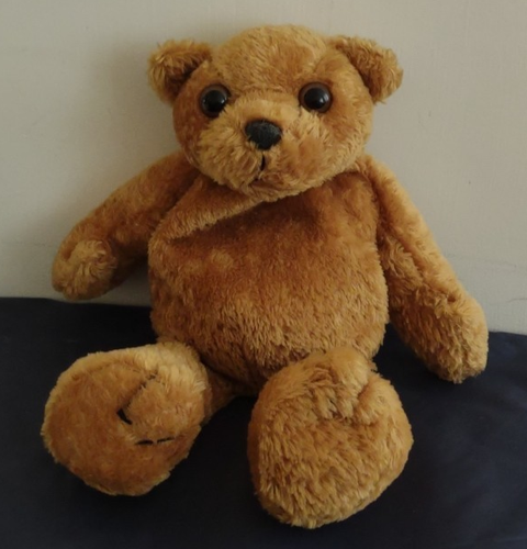 Hug Me Better 10" Soft Toy Golden Brown Bear Microwavable Warm Heat ...