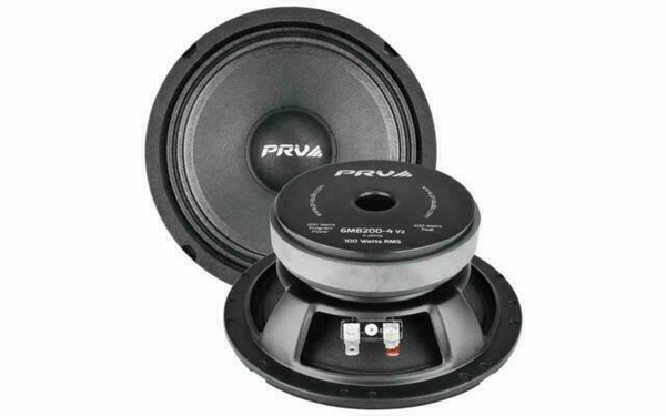 PRV Audio 6MB200-4 v2 6 inch Mid Bass Pro Audio Speaker 200 Watts for ...