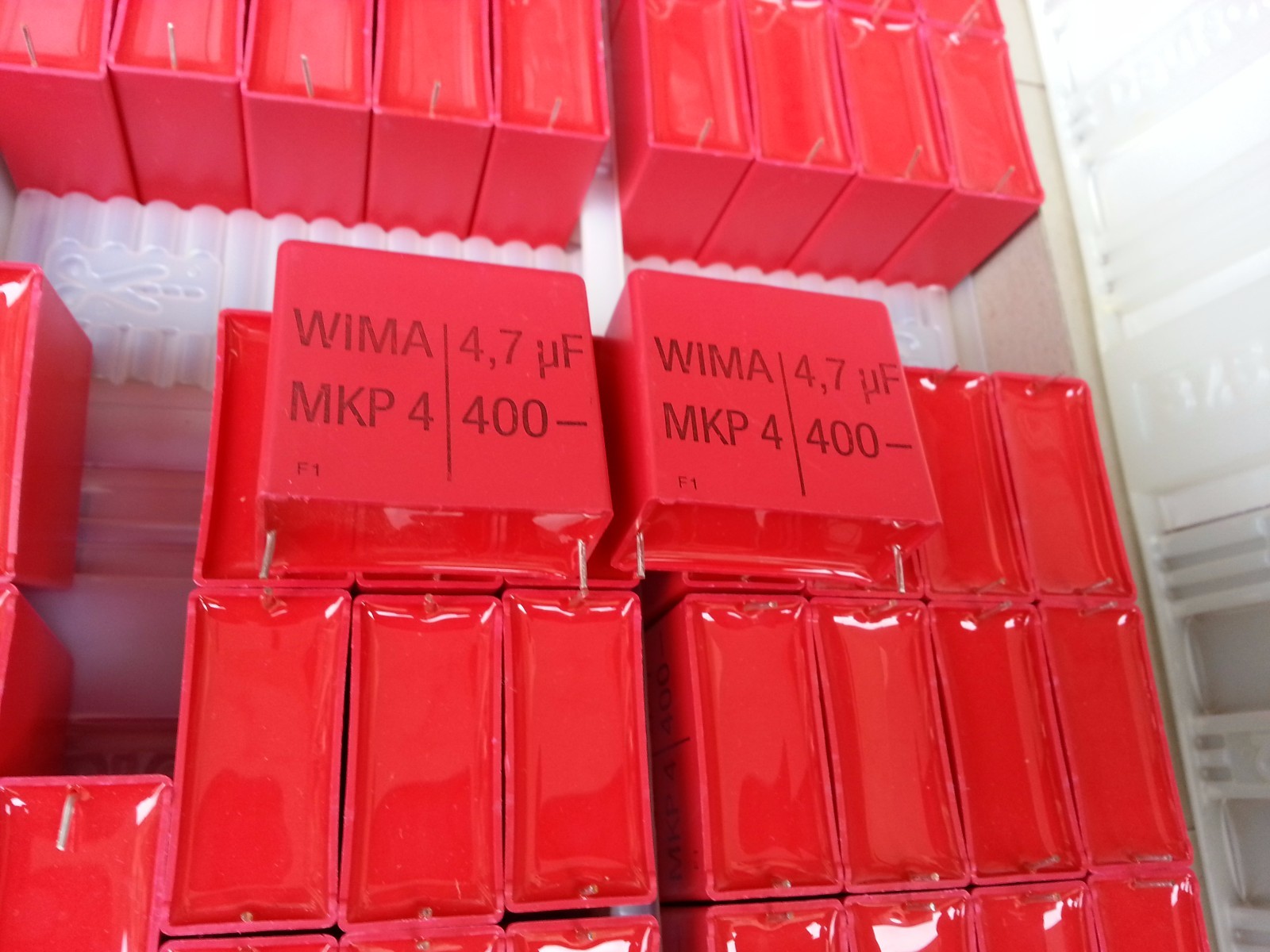 2PCS (MATCHED PAIR) NEW GENUINE Wima MKP4 4.7UF 400V HI END TUBE AMP ...