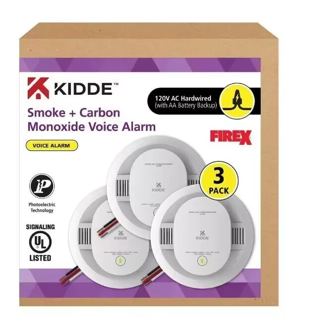 Kidde 900-CUAR-V Smoke & Carbon Monoxide Detector - 21032084 for sale ...