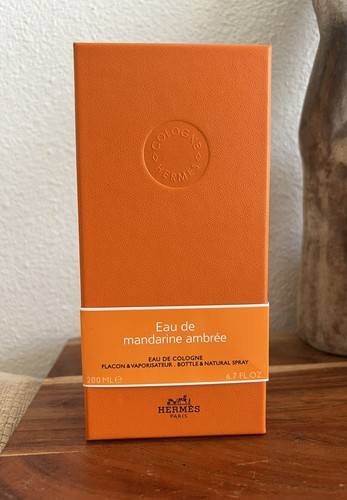 Hermes Eau De Mandarine Ambree - Sprayed Less Than 10 Times - See Fill ...