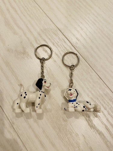 101 Dalmatians Classic Key Ring Keychain Dog Puppy Keyring - Set of 2 ...