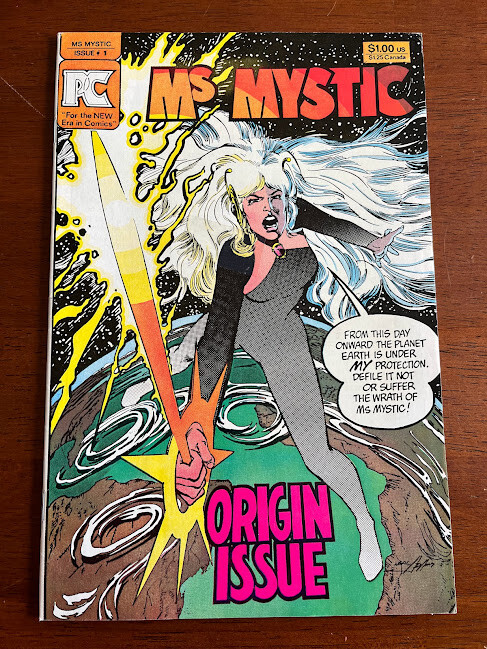 MS MYSTIC # 1 FINE PACIFIC COMICS 1982 NEAL ADAMS | eBay