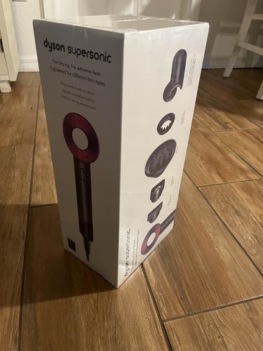 Dyson Supersonic Hair Dryer (Black/Fuchsia) Sealed Box / Same day ...