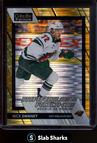 2023 UD O-PEE-CHEE PLATINUM #286 NICK SWANEY SEISMIC GOLD ROOKIE RC /50 ...
