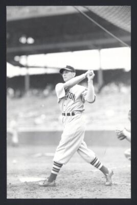 RAY BERRES Real Photo Postcard RPPC 1940 Boston Braves George Burke | eBay