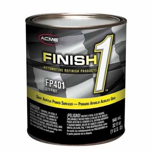 Acme Finish 1 FP401-4 Gray Acrylic Primer (Quart) 764423163987 | eBay