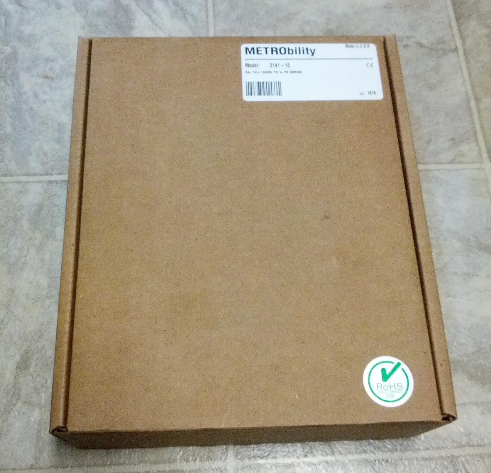 1x 2141-13 Telco Systems Metrobility 10 and 100 Mbps Media Converter ...