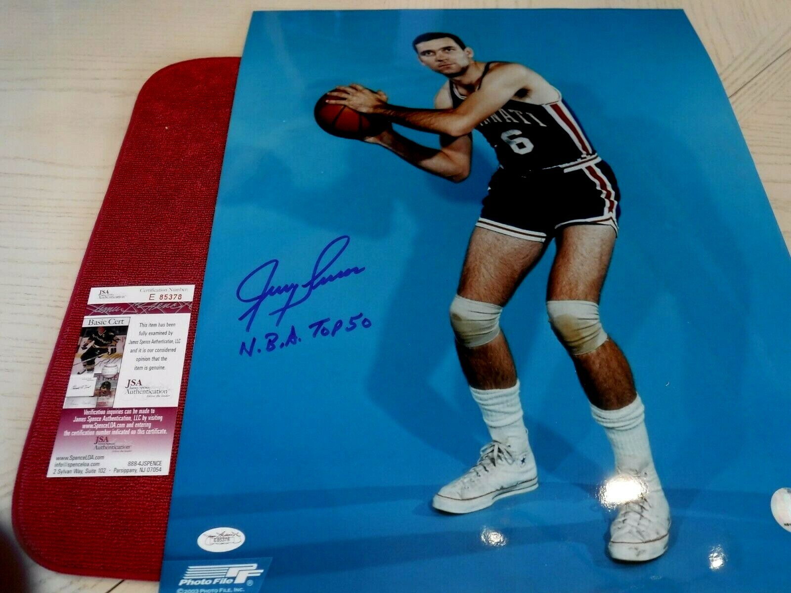 Jerry Lucas Autographed Memorabilia | Signed Photo, Jersey ...