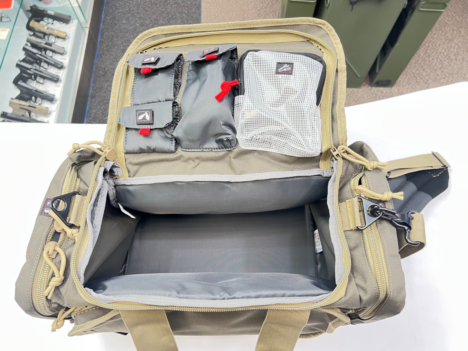 GPS Large Range Bag with Shoulder strap Green/Khaki GPS-2014LRBRK NEW ...