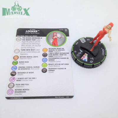 Heroclix Joker's Wild set Looker #037b Prime figure w/card! | eBay