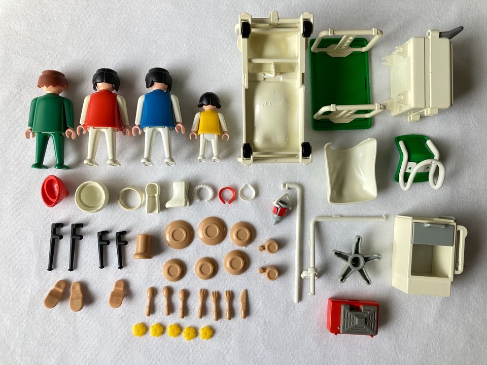 Vintage Playmobil - Recovery Room 3495 - 80s Toy - Hospital Physical ...