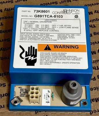 OEM Lennox Pulse Furnace Ignition Control 73K8601 G891TCA-8103 🔥 ...