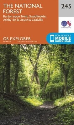 The National Forest (Map) OS Explorer Map | eBay