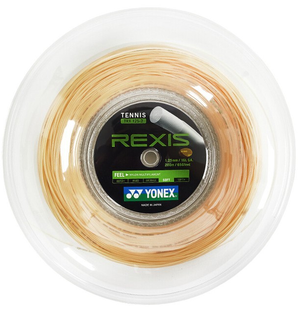 YONEX REXIS 1.30 off White 200m 16 Tennis String Reel for sale online ...