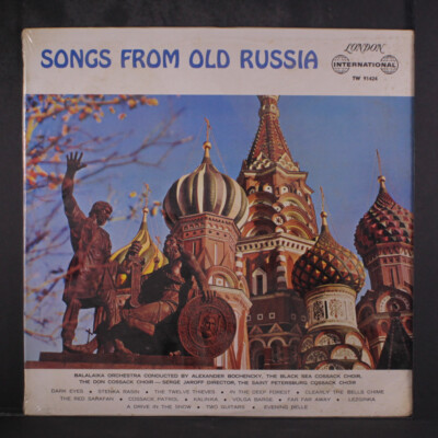 VARIOUS: songs from old russia LONDON INT'L 12" LP 33 RPM Sealed | eBay ...