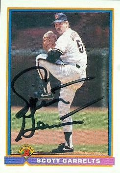Scott Garrelts autographed Baseball Card (San Francisco Giants) 1991 ...