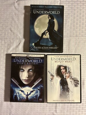 Underworld Set Of 3 DVDS - Underworld/Underworld Evolution/Underworld ...