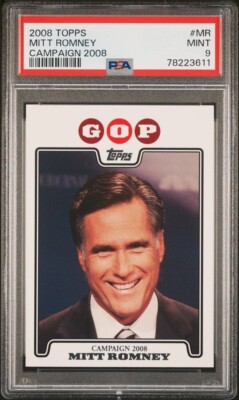 2008 Topps Presidential Campaign Mitt Romney #C08-MR PSA 9 | eBay