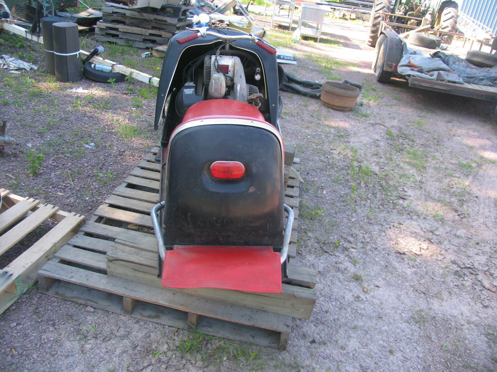 Trail-A-Sled Vintage Scorpion Mark II 300 Snowmobile | eBay