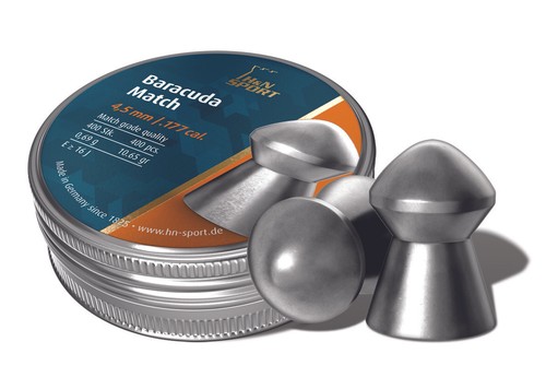 H & N Barracuda Match Airgun Pellets .177/4.51mm Qty 400 Free P & P ...