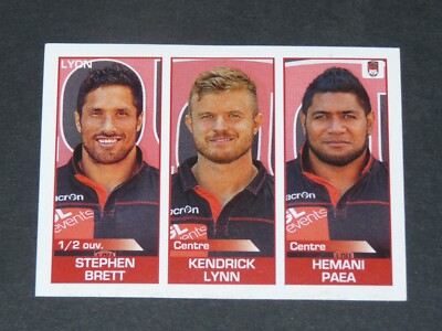 #328 BRETT LYNN PAEA LYON LOU PANINI RUGBY 2015-2016 | eBay