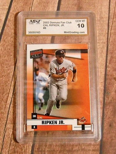 2002 Donruss Fan Club - Cal Ripken #8 for sale online | eBay