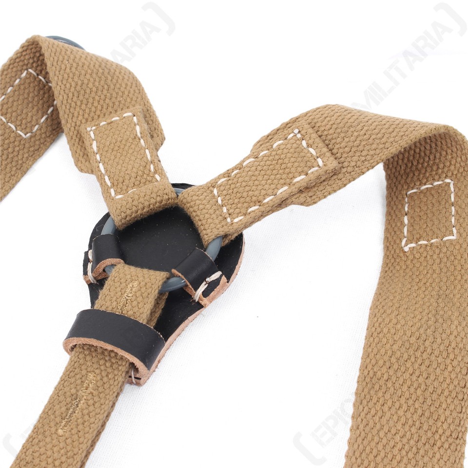 DAK Canvas Webbing Y-Straps - WW2 Repro German Army Afrika Korps ...