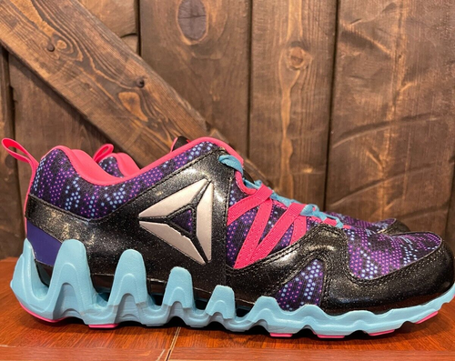 Reebok Zig Big N' Fast Fire GR-K Track Shoe Black/Poison Pink/Pigmen ...