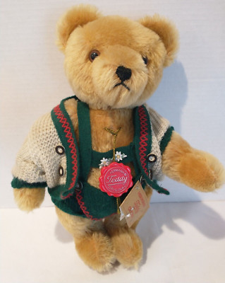 HERMANN ORIGINAL GERMAN TEDDY BEAR 5-JOINTED W/TAGS | eBay