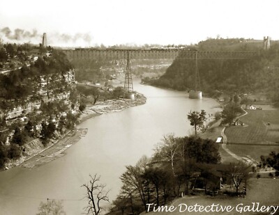Kentucky River and Railroad High Bridge, Kentucky -1907- Historic Photo ...