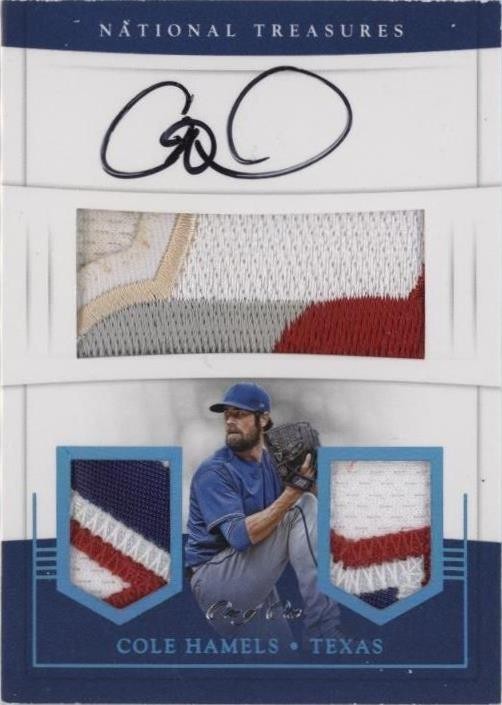 2017 Panini National Treasures - Player's Collection Signatures Cole ...