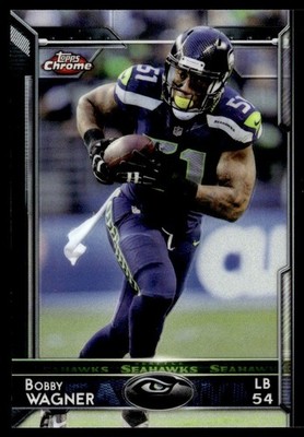 2015 Topps Chrome Bobby Wagner Seattle Seahawks #68 | eBay