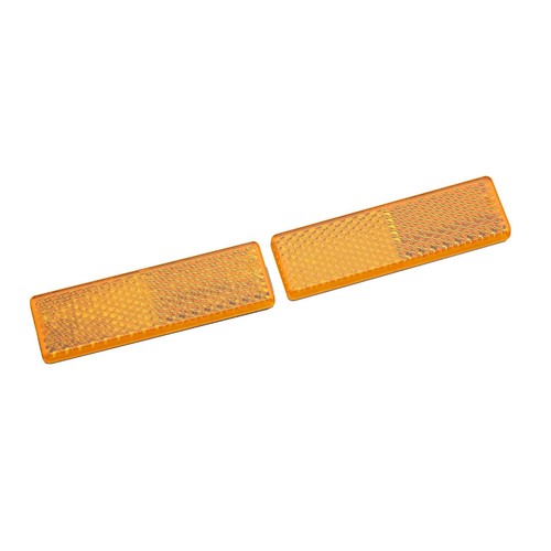 Rectangular Safety Stick-on Reflector Truck Trailer Warning Reflective ...