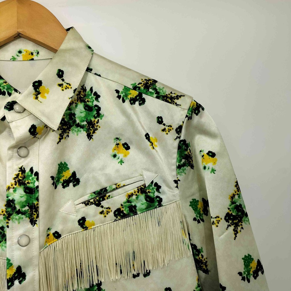 TOGA PULLA Floral Western Shirt Women's JPN 38 Casual Casualwear Used | eBay UK