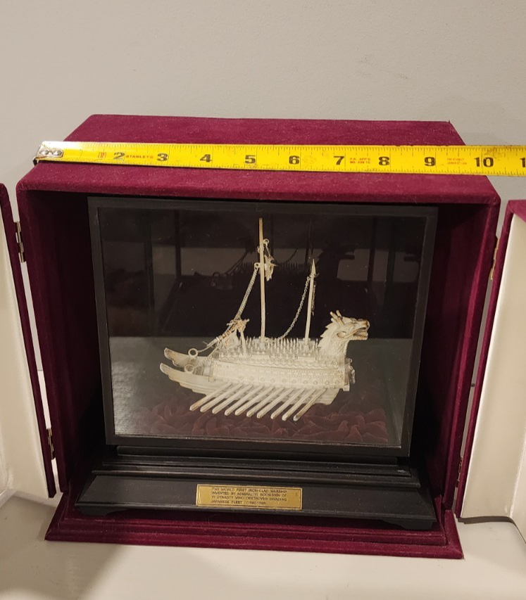 Model of The Worlds First Iron-Clad Warship | eBay