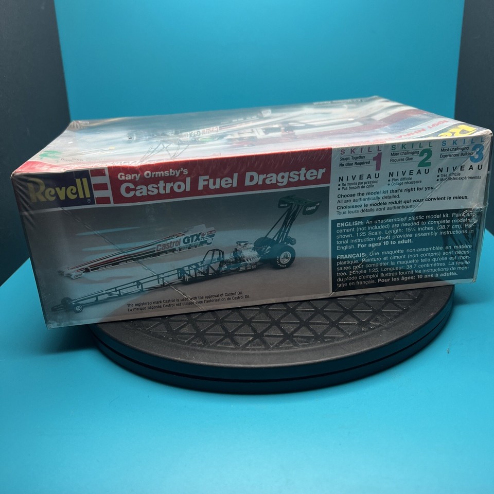 1991 REVELL Model Gary Ormsby's CASTROL FUEL DRAGSTER Kit | eBay