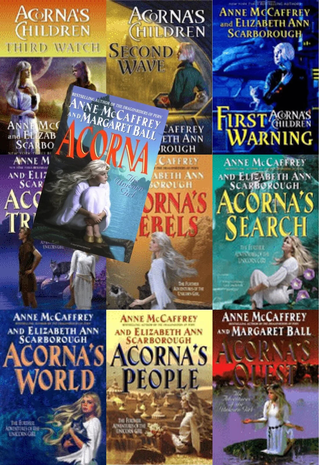 Complete Set Series - Lot of 10 Acorna Books by Anne McCaffrey (Mixed ...