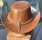 Genuine Australian Western Real Leather Cowboy Outback Hats All Colors ...