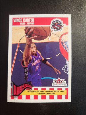 vince carter 2002/03 FLEER TRADITION #269 BANNER SEASON RAPTORS | eBay